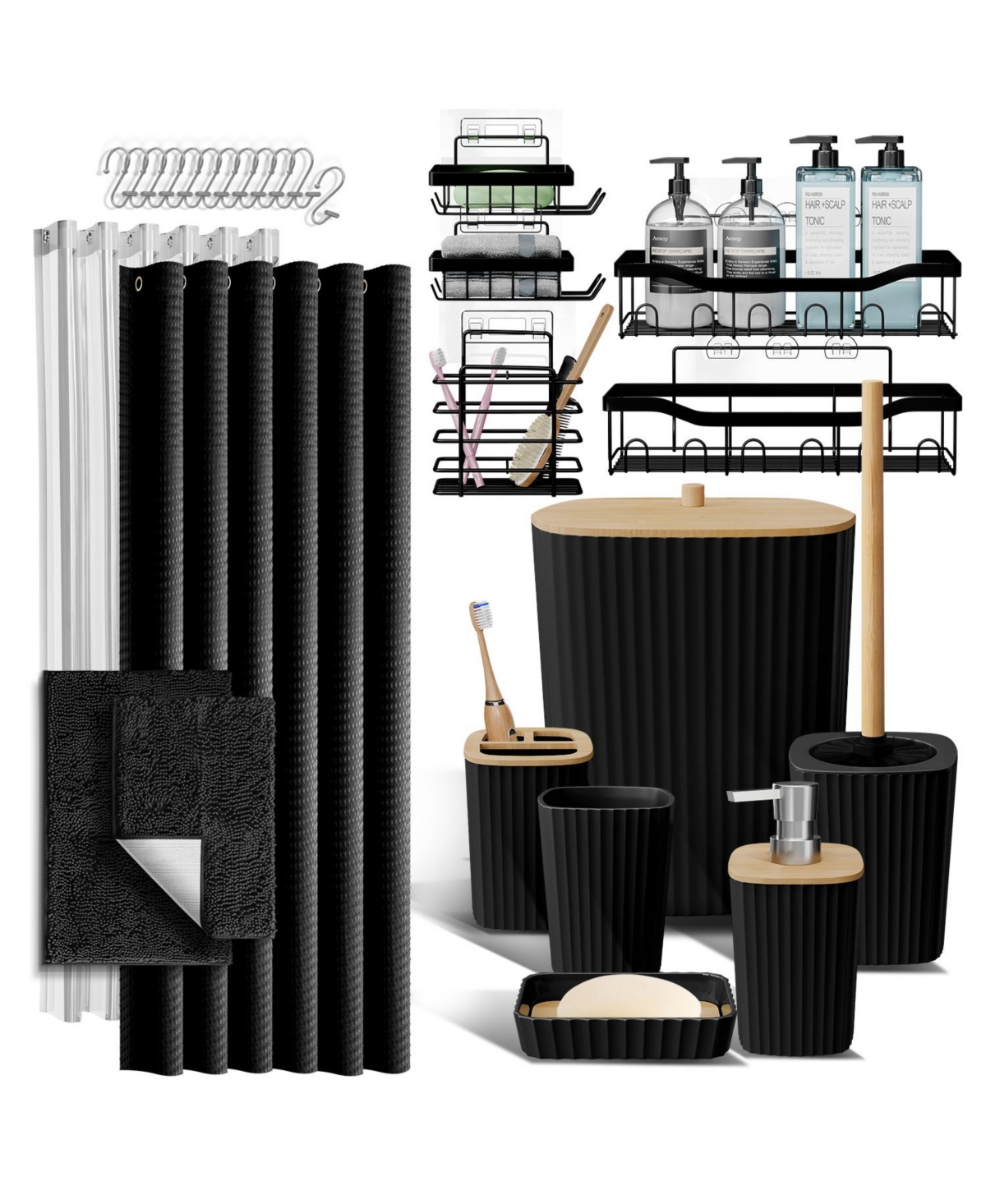 Click here for Clara Clark 27 Piece Complete Bathroom  Vanity & S... prices