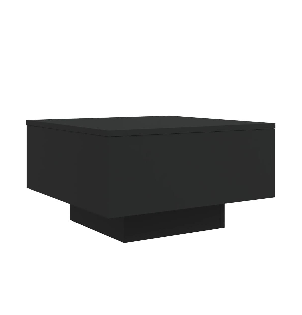 Click here for Coffee Table Black Engineered Wood Low Durable Cof... prices