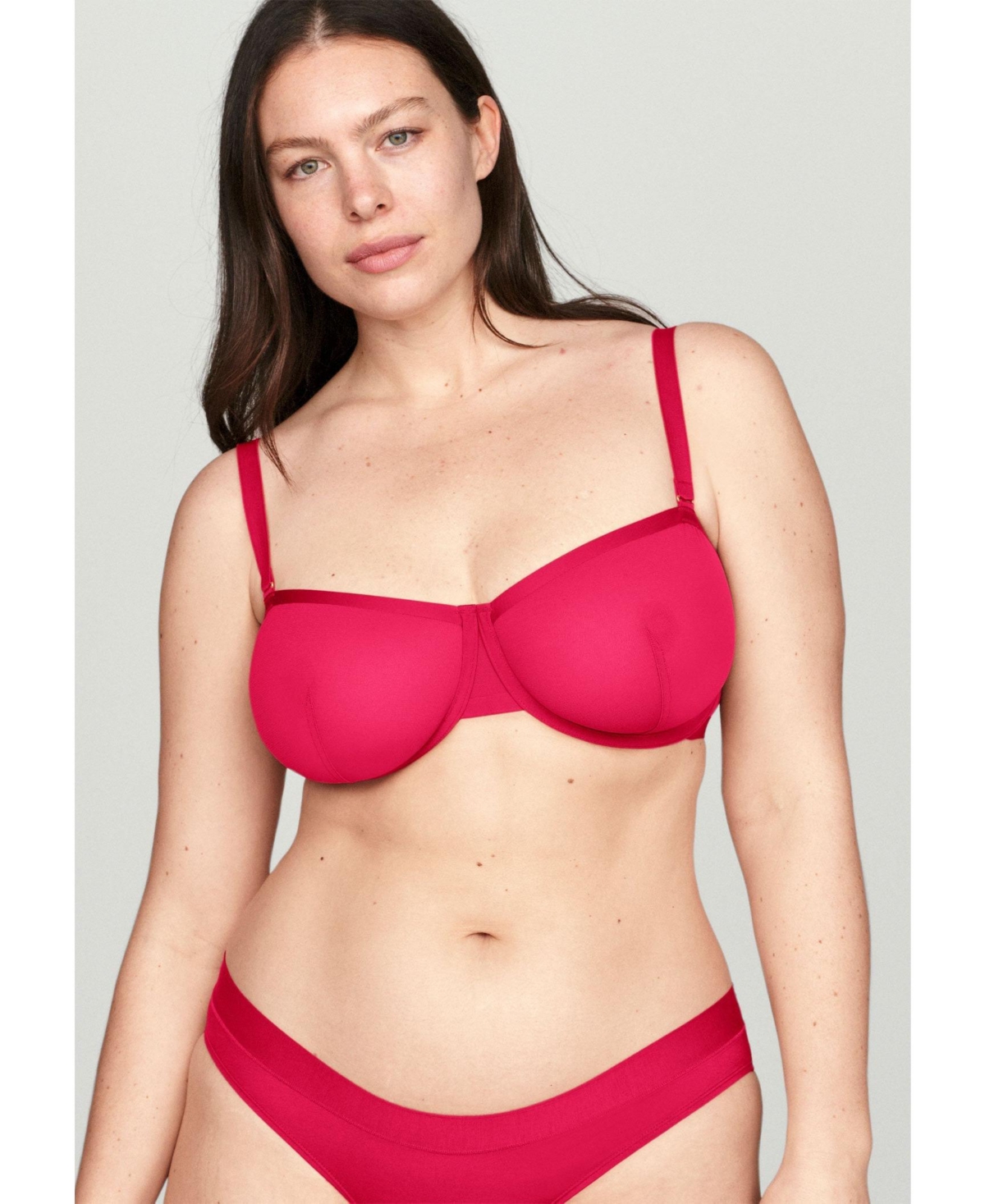 Click here for Cuup The Balconette - Mesh - Dahlia prices