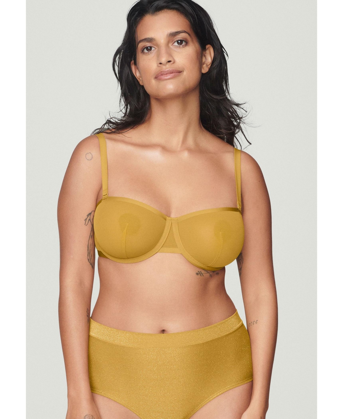 Click here for Cuup The Balconette - Mesh - Gold prices