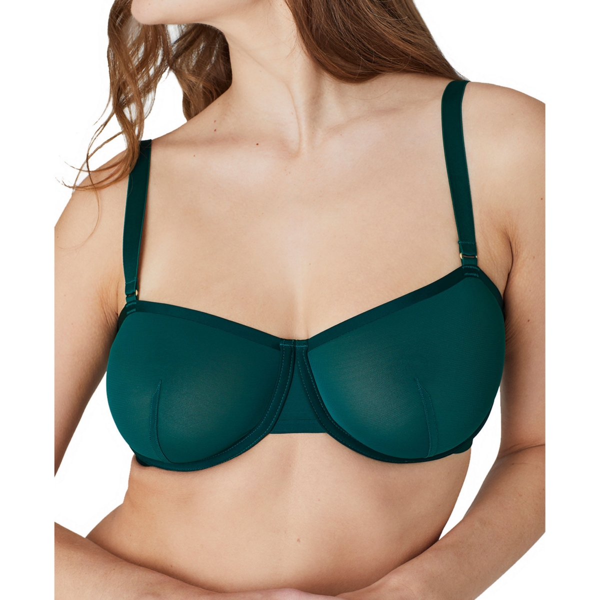 Click here for Cuup The Balconette - Mesh - Serpentine prices