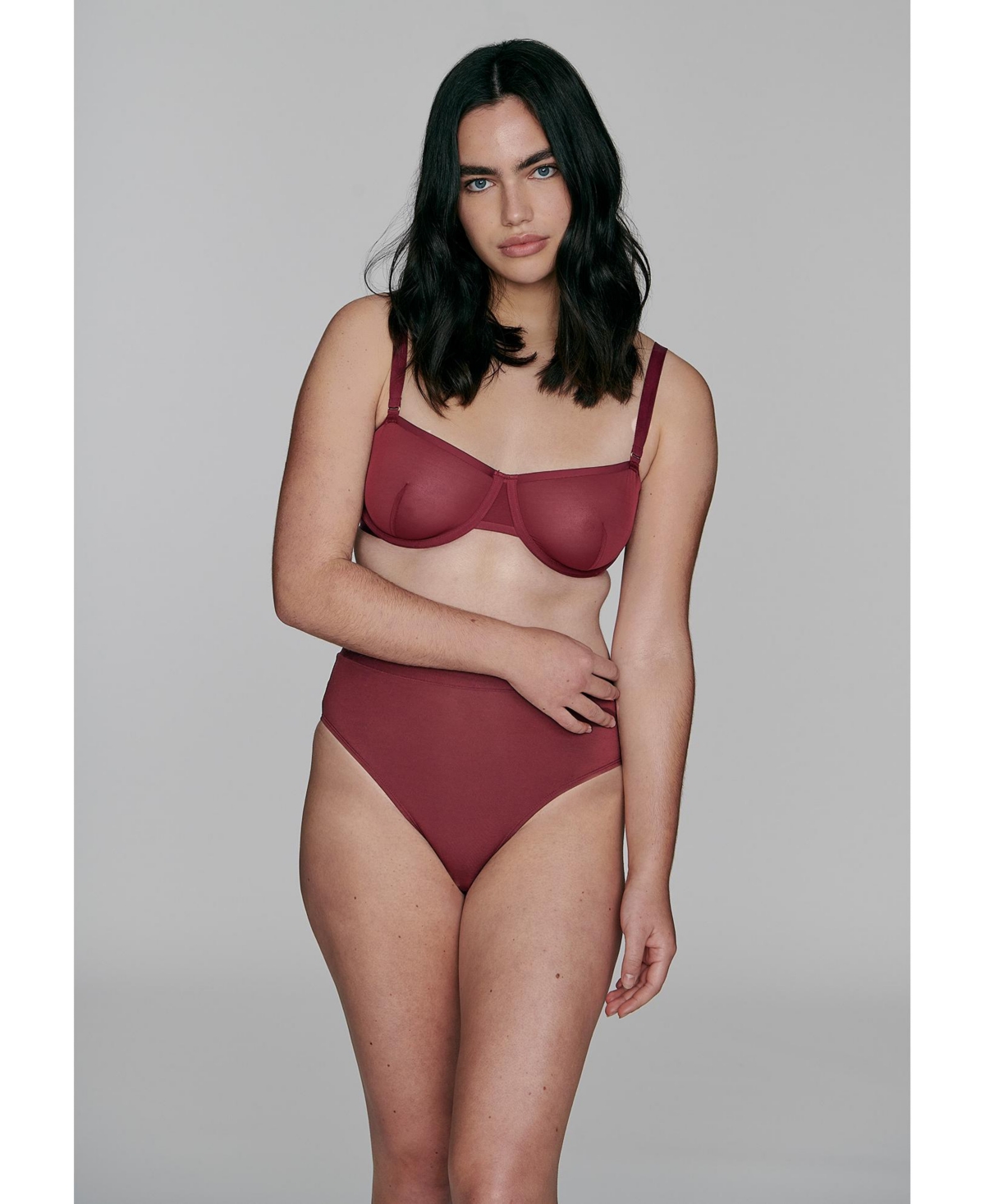 Click here for Cuup The Balconette - Mesh - Begonia prices