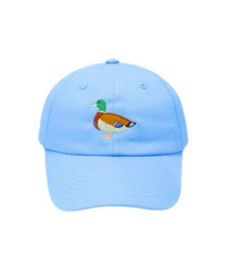 Bits & Bows Boys Mallard Baseball Hat in Blue - Macy's
