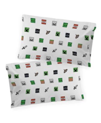 Saturday Park Minecraft Emblematic 100% Organic 2 Pack Cotton ...