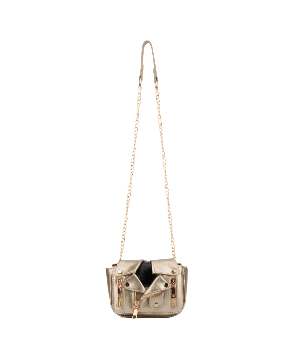 Click here for Olivia Miller Isabella Crossbody Bag - Gold Metall... prices