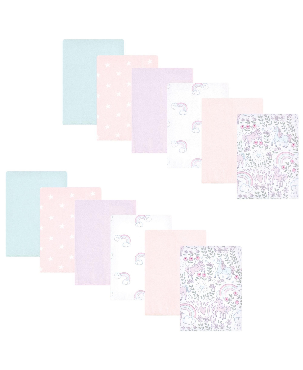 Click here for Hudson Baby Girls Absorbent Cotton-Poly Flannel Bu... prices
