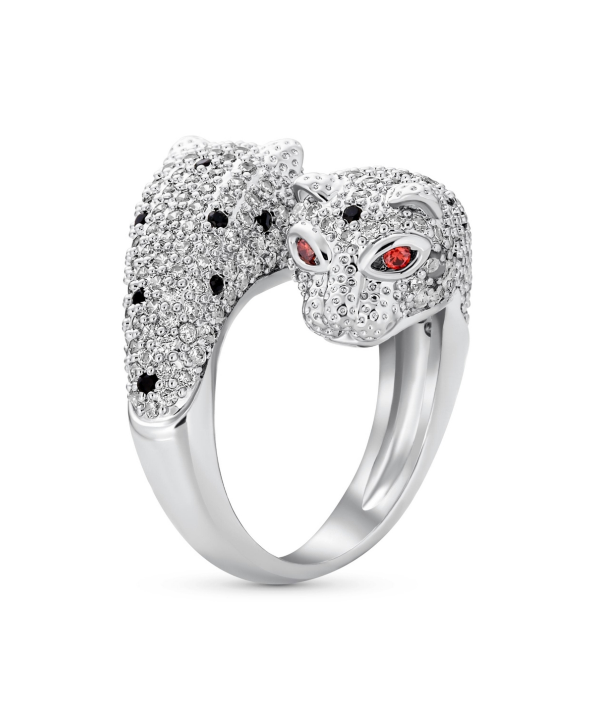 Click here for Bling Jewelry Red Eye Black White Cubic Zirconia C... prices