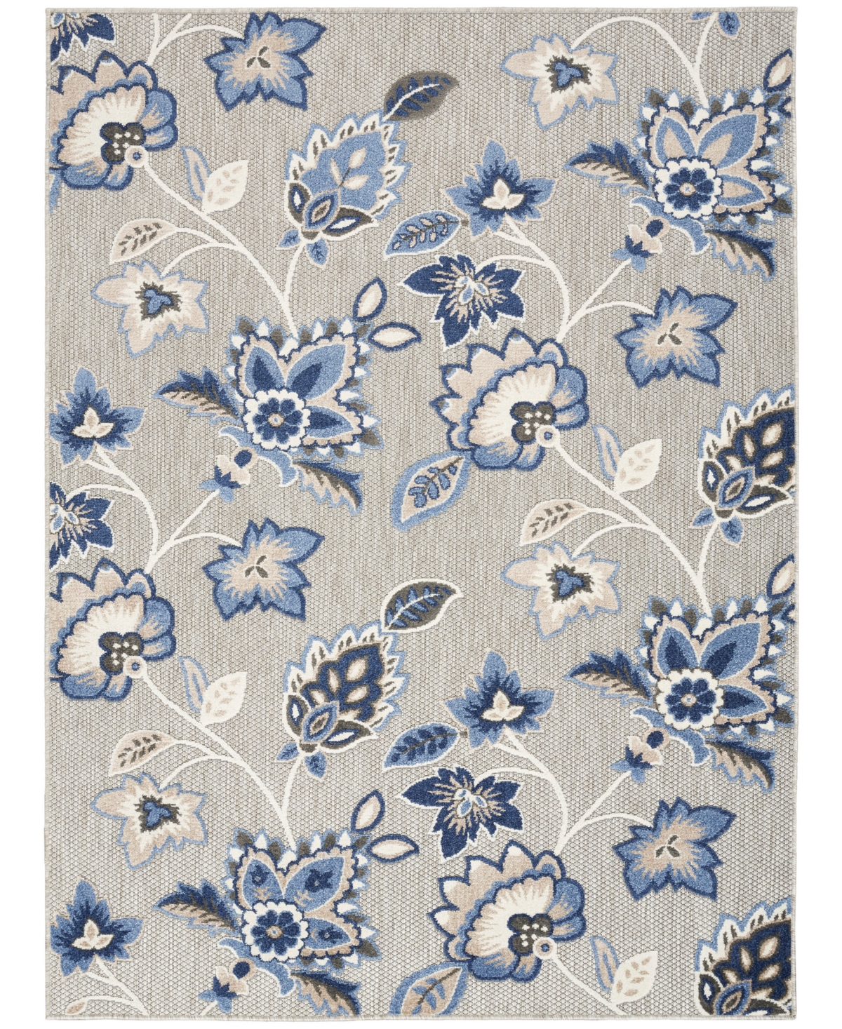 Click here for Nourison Home Aloha ALH31 7x10 Area Rug - Blue/Gra... prices