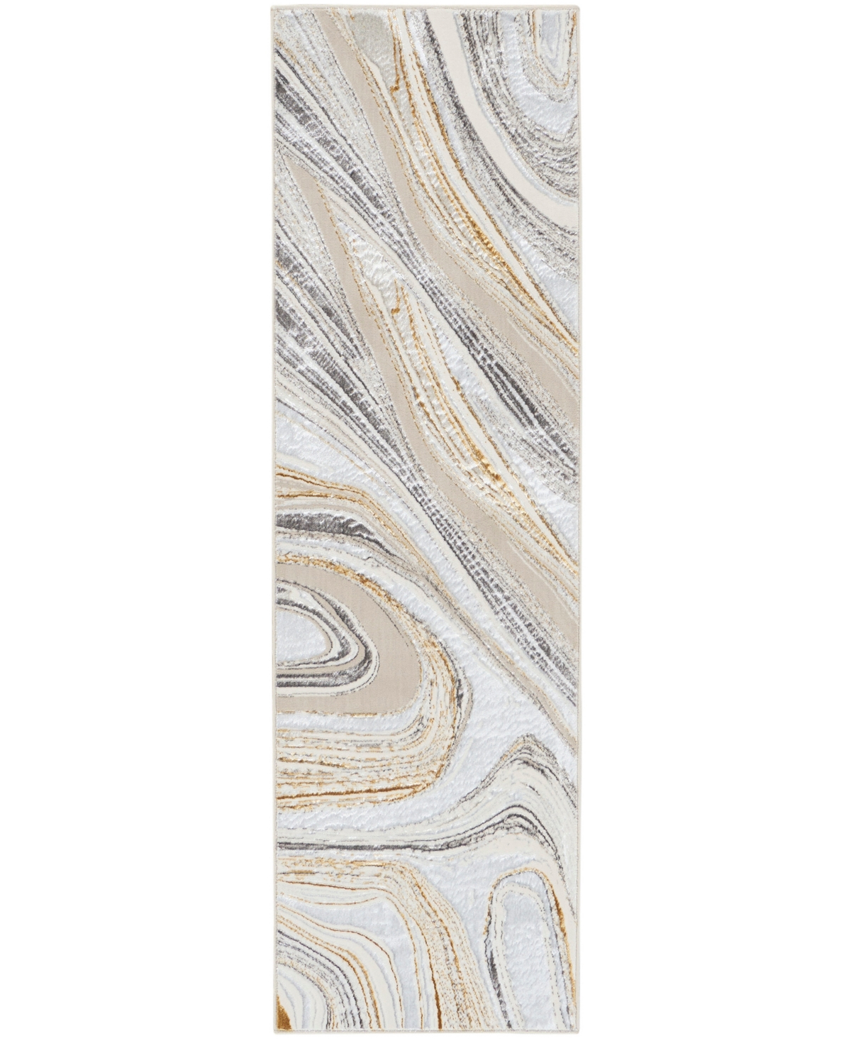 Click here for Nourison Home Glitz GLZ21 23x76 Runner Area Rug -... prices