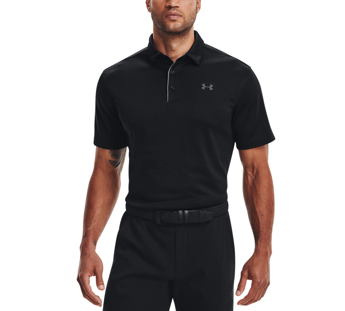 Click here for Under Armour Mens Tech Polo T-Shirt - Black prices