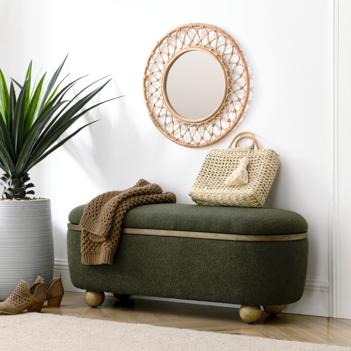 Click here for Streamdale Ottoman Storage Bench with Seating - Da... prices