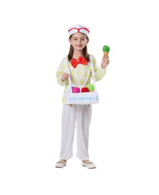 Dress Up America Ice Cream Vendor Costume Set - Kids Girls & Boys - Macy's