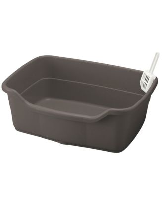 PAW TRAX: Wide Cat Litter Pan - Brown - Macy's