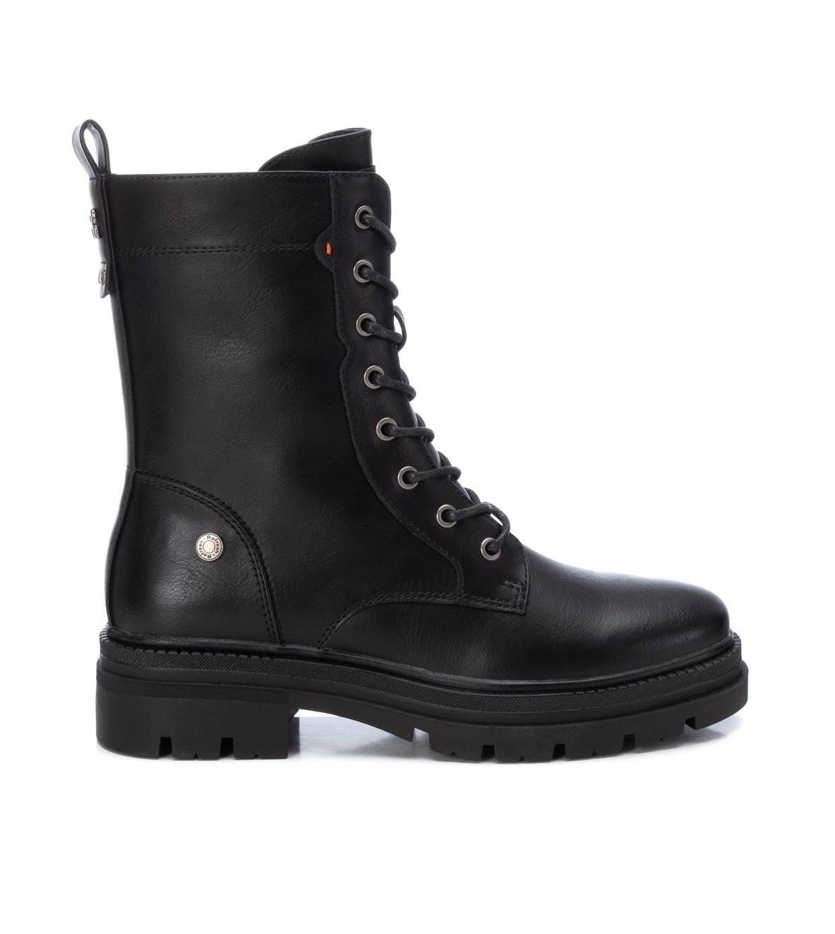 Click here for Xti Womens Combat Booties By - Black prices
