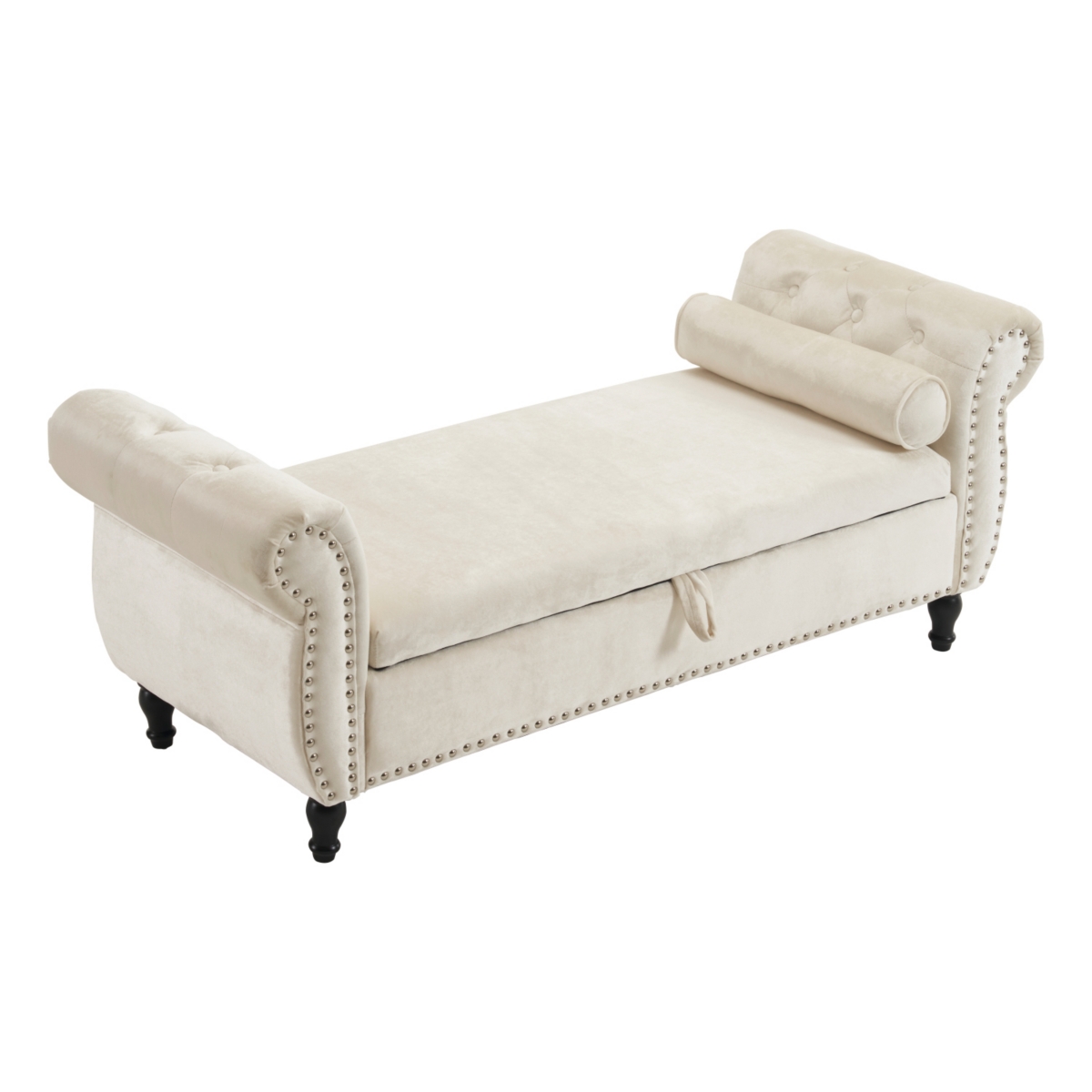 Click here for Velvet Multifunctional Storage Rectangular ottoman... prices