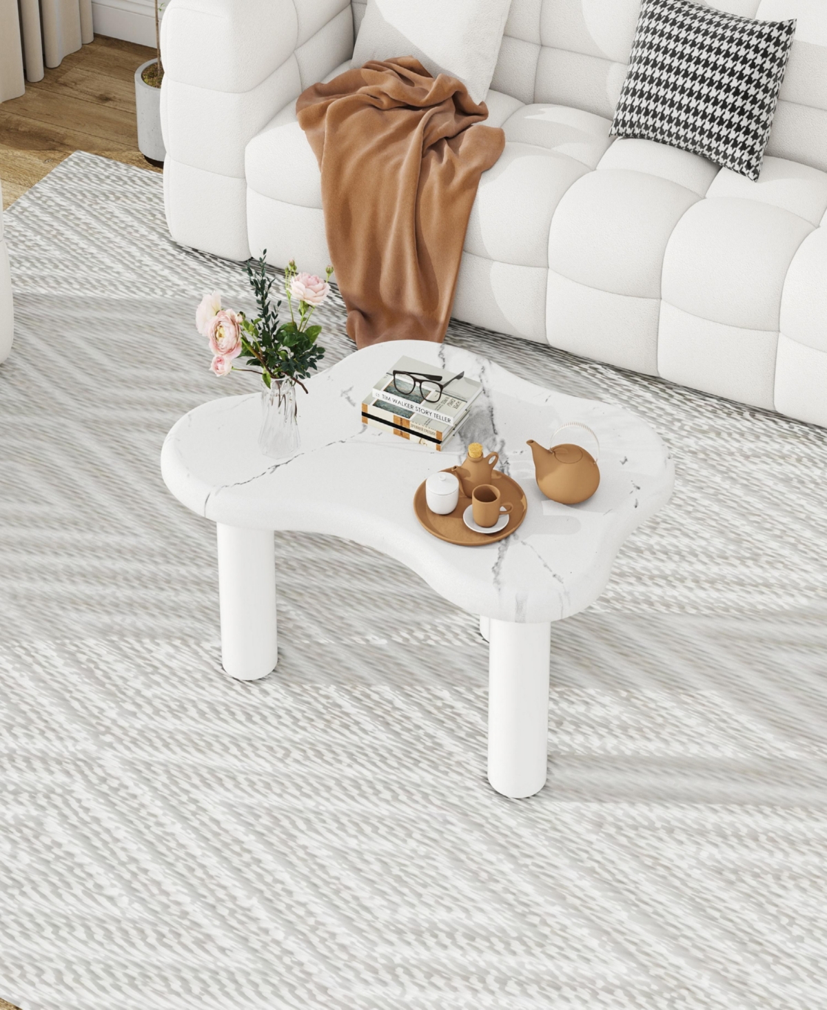 Click here for Streamdale Furniture Cloud Coffee Table Classic Mo... prices