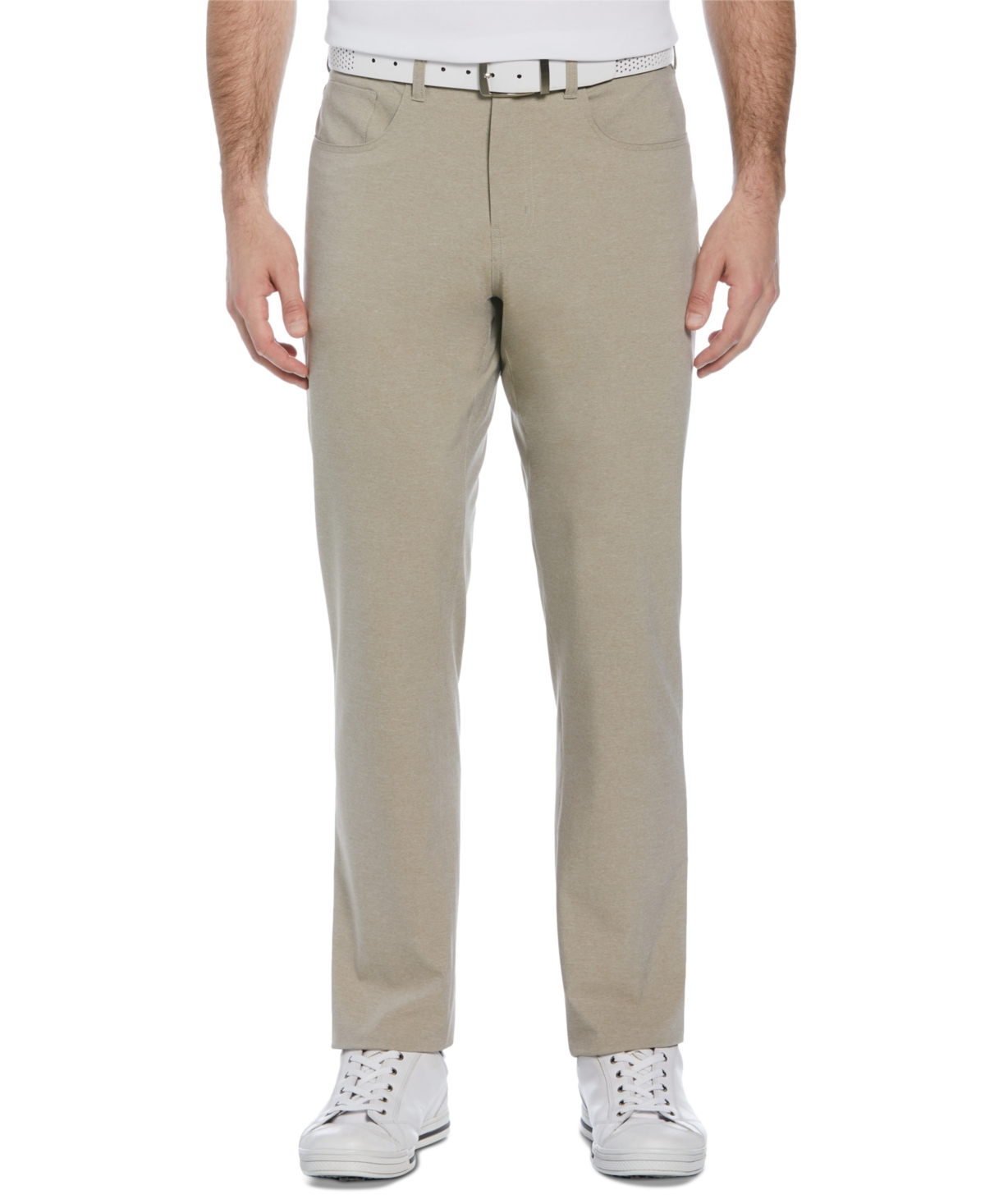 Click here for Pga Tour Mens Heathered Five-Pocket Pants - Khaki... prices