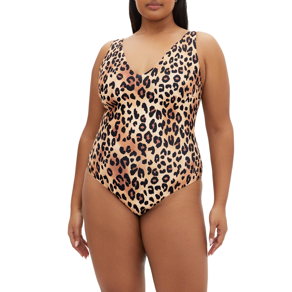 Click here for City Chic Plus Size Vigo Print 1 Piece - Print ani... prices