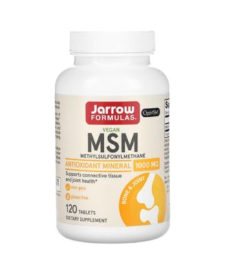 Jarrow Formulas MSM 1 000 mg - 120 Tablets - Macy's