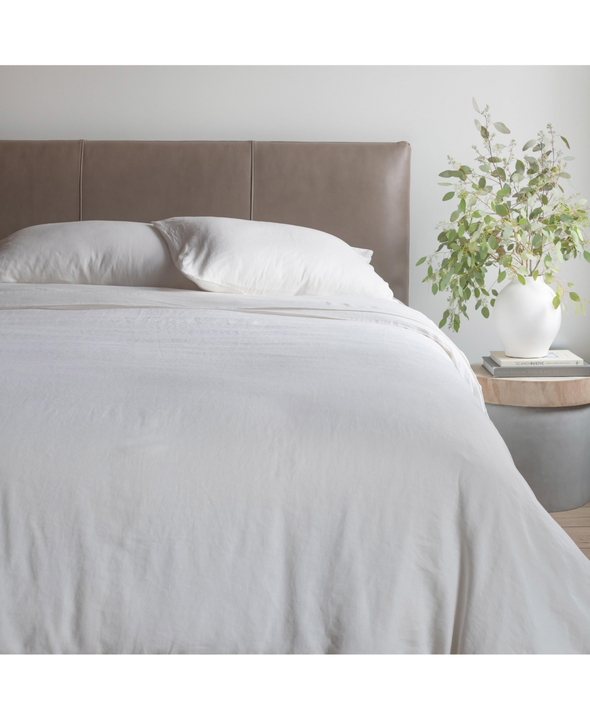 Click here for 100 French Linen Duvet Cover & Sham Set - King/Cal... prices