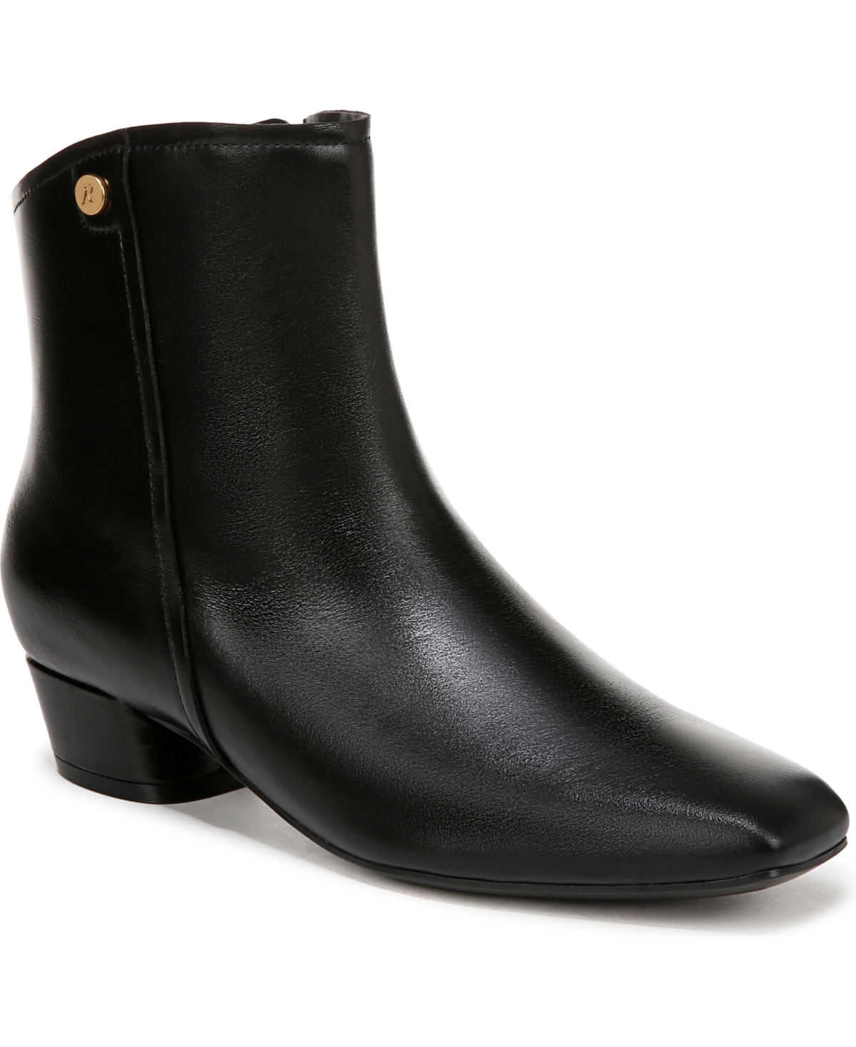 Click here for Naturalizer Raffee Low-Heel Square Toe Booties - B... prices