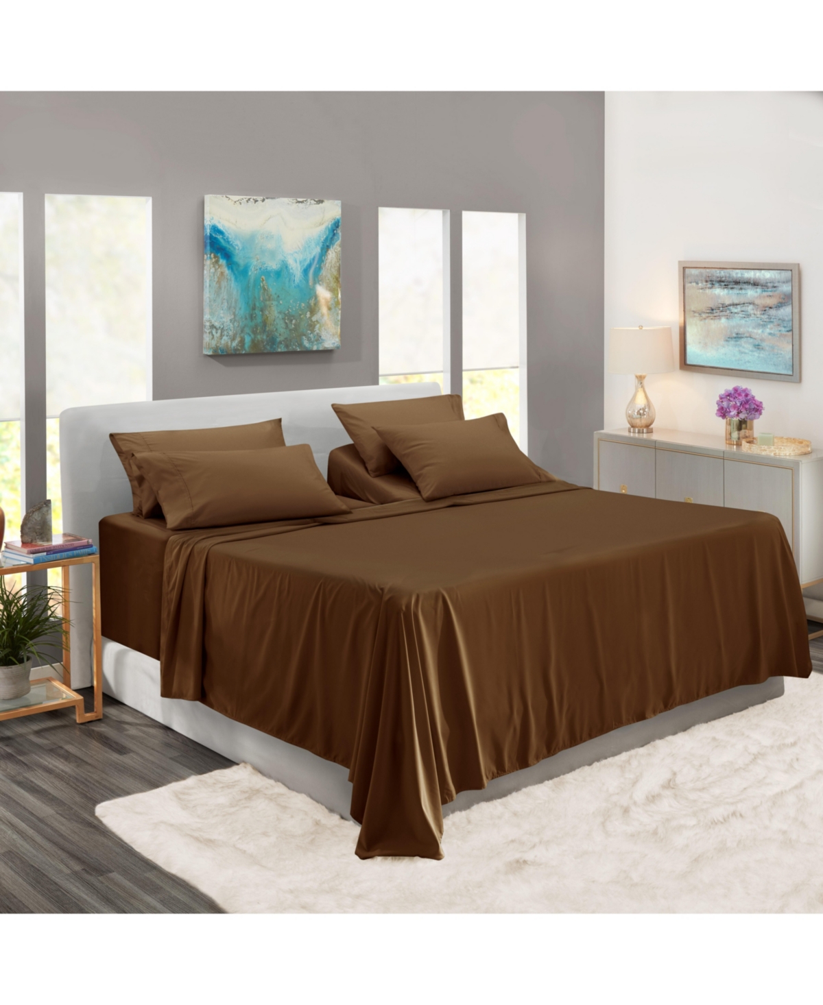 Click here for Clara Clark Ultra Soft Extra Deep Pocket 6 Piece S... prices