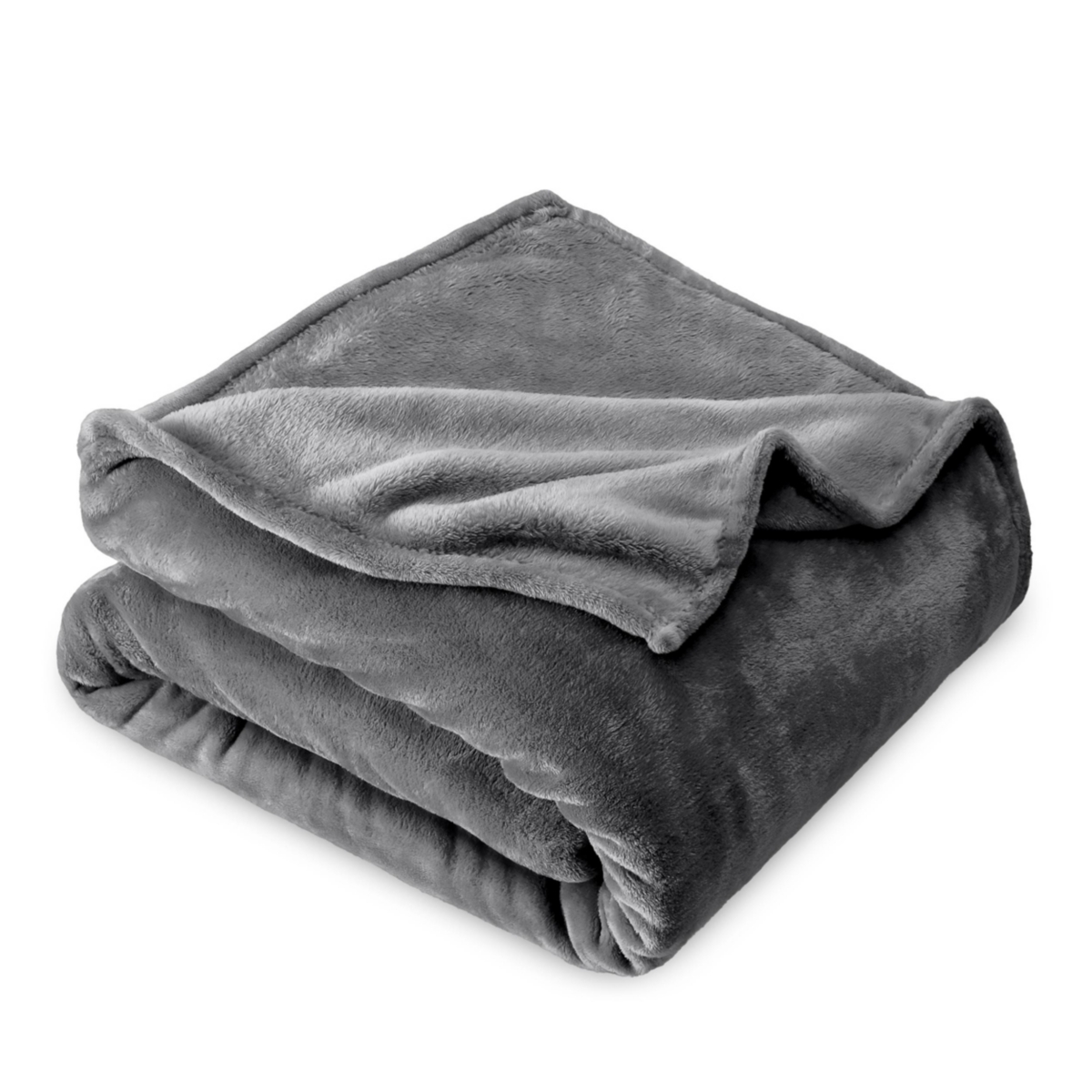 Click here for Bare Home Microplush Kids Blanket - Grey prices