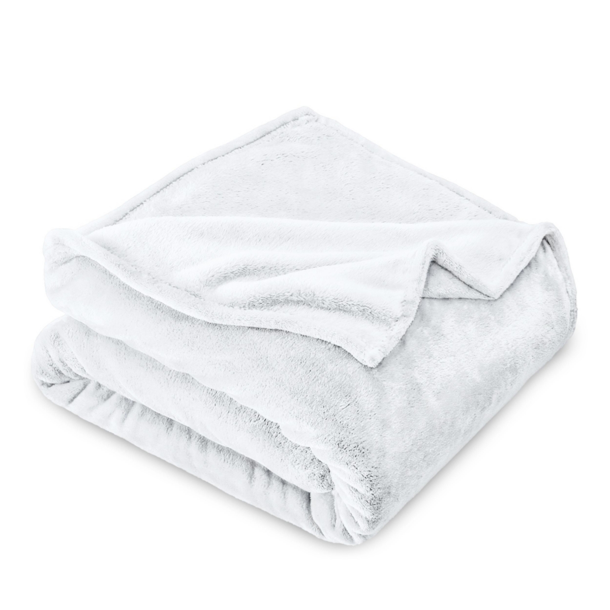 Click here for Bare Home Microplush Kids Blanket - White prices