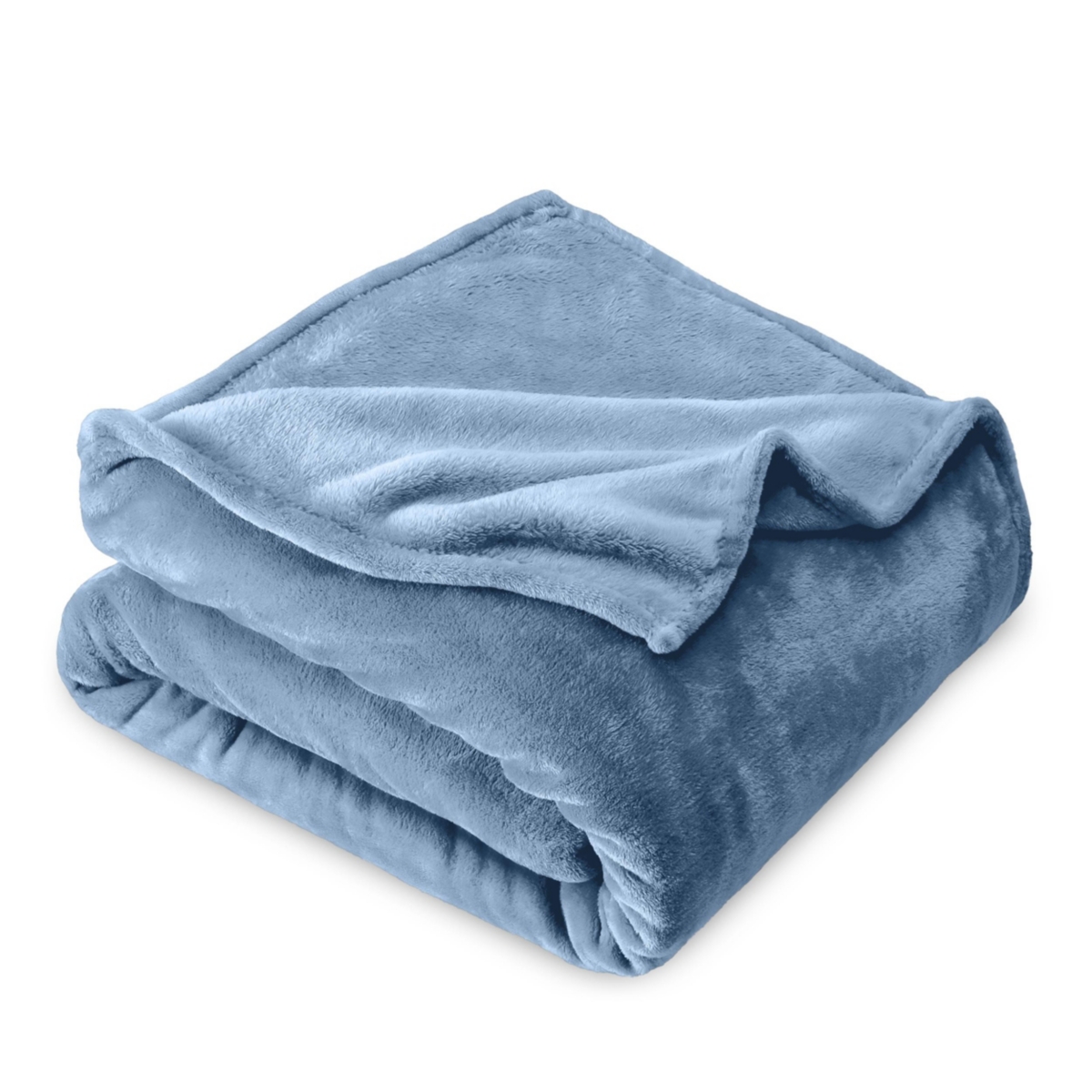 Click here for Bare Home Microplush Kids Blanket - Coronet blue prices