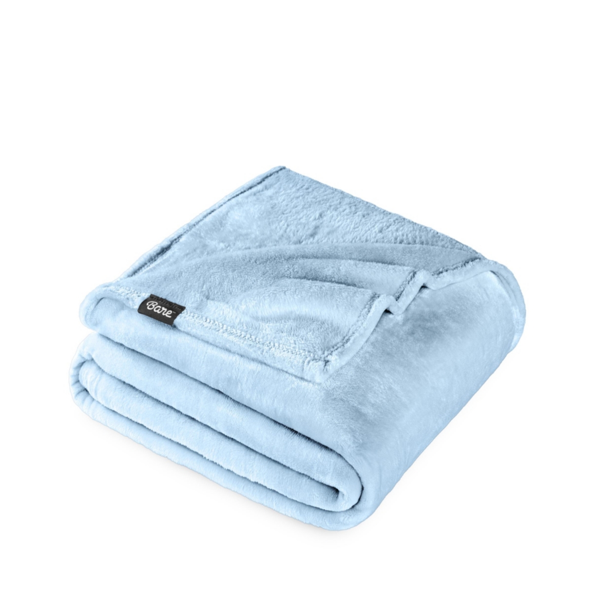Click here for Bare Home Microplush Kids Blanket - Light blue prices