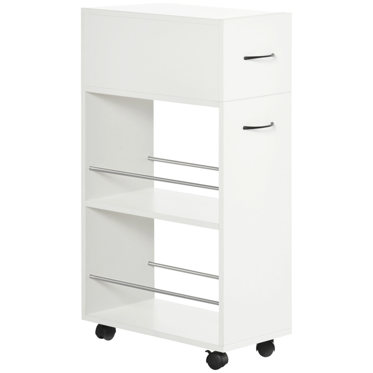 Click here for 3- tier Slim Storage Cart  Rolling Narrow Kitchen... prices