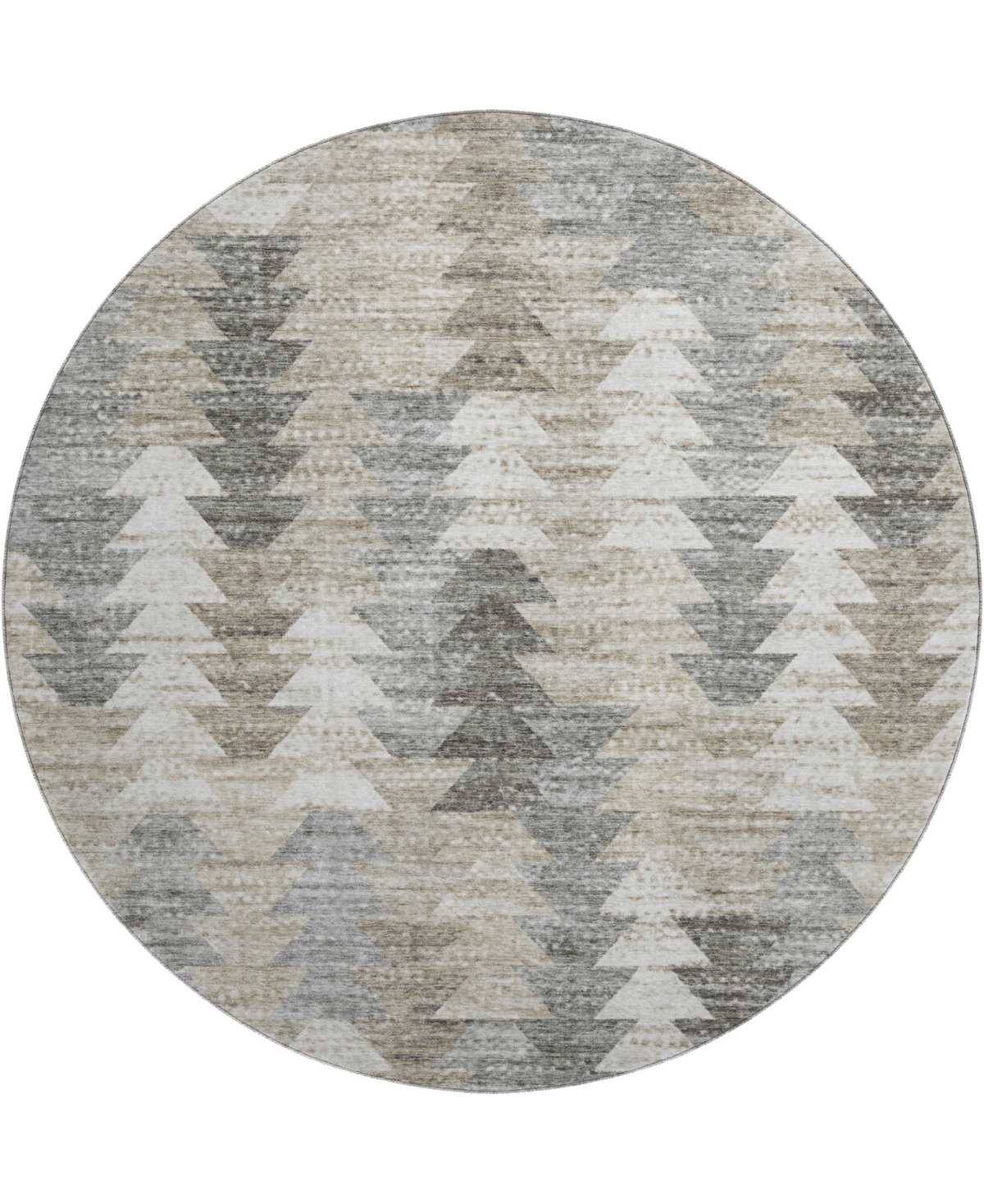 Click here for Dalyn Trevi Washable TV20 8x8 Round Area Rug - Tau... prices