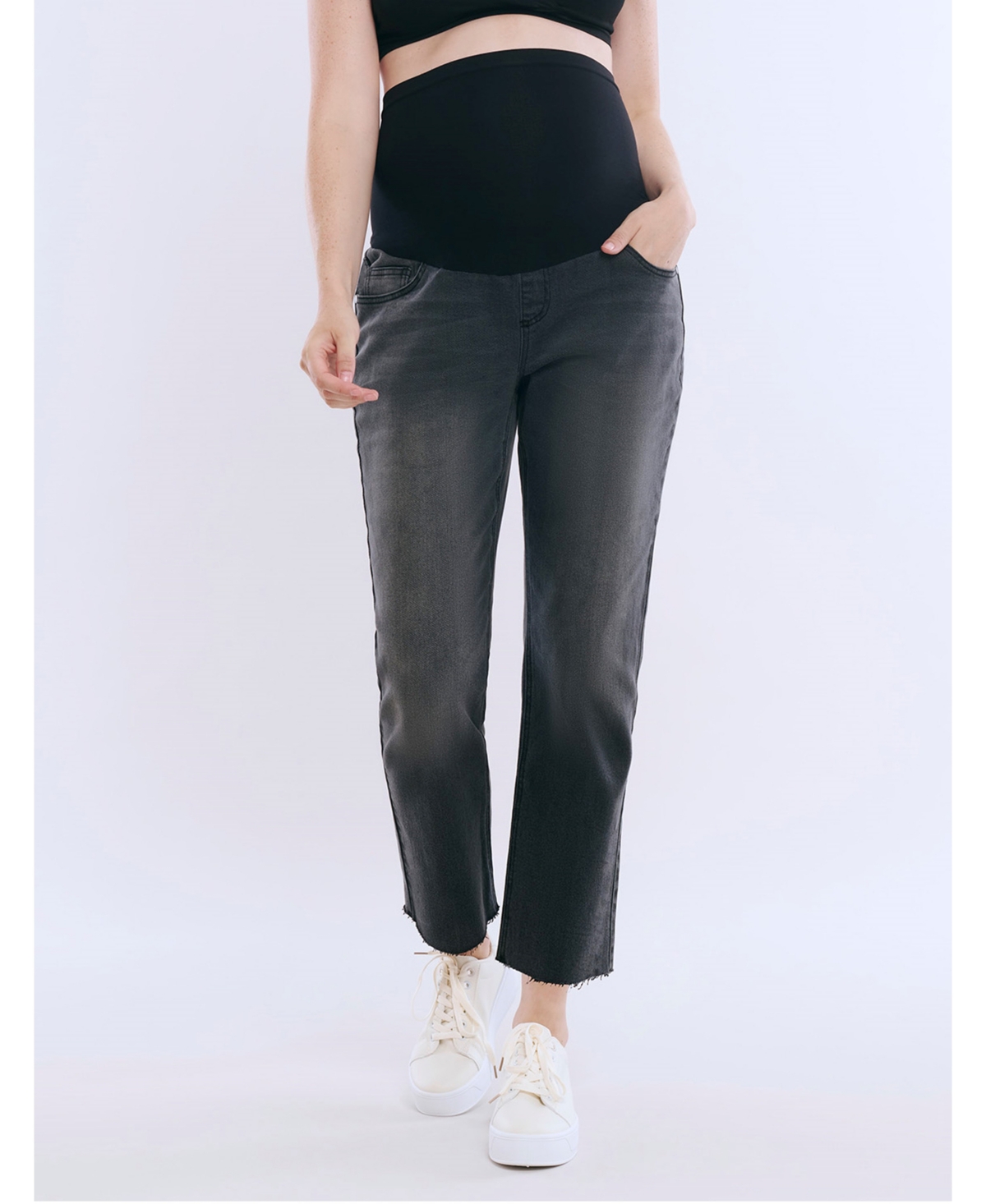 Click here for Womens Secret Fit Over the Belly Slim Straight Leg... prices
