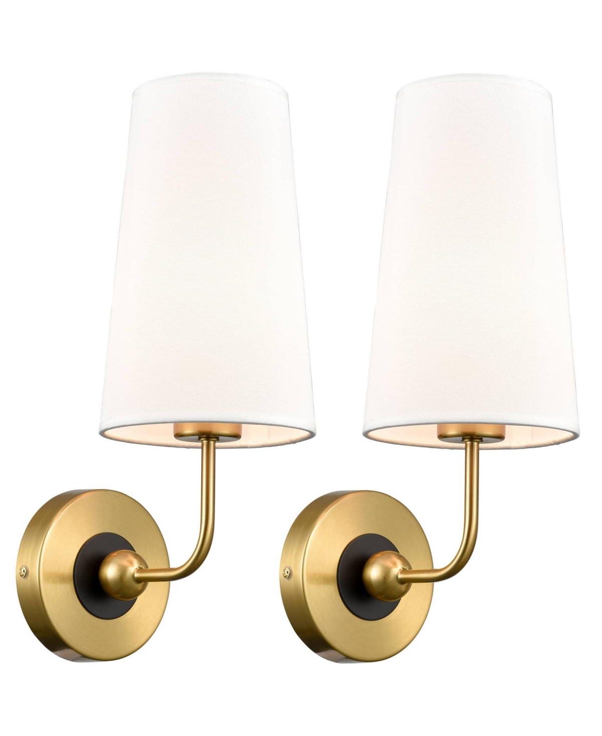 Click here for Moose Modern Gold Wall Sconces Set of 2 Living Roo... prices