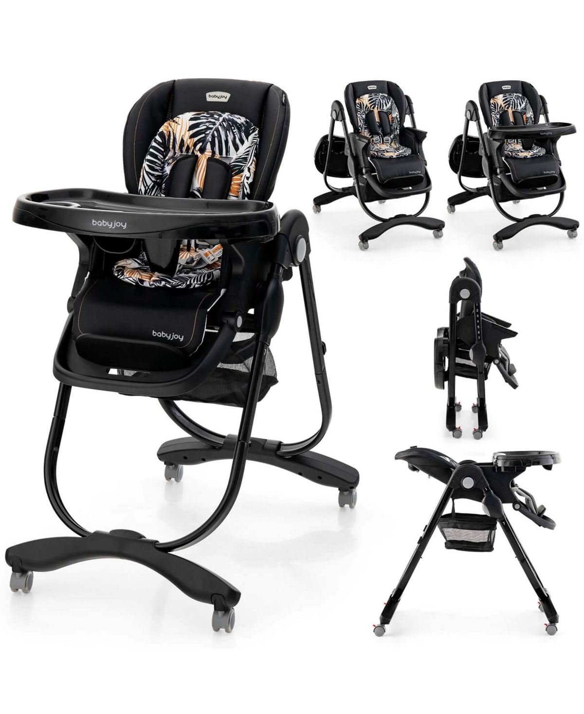 Click here for Costway High Chair for Babies & Toddlers with Roll... prices