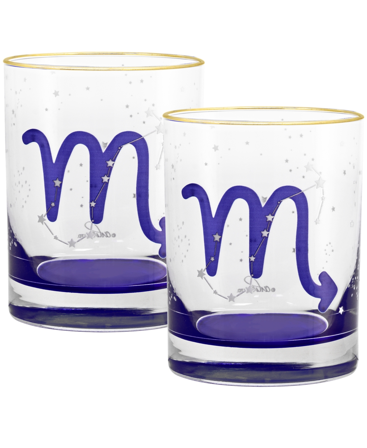 Click here for Culver Scorpio Zodiac Double Old-Fashioned Glass... prices