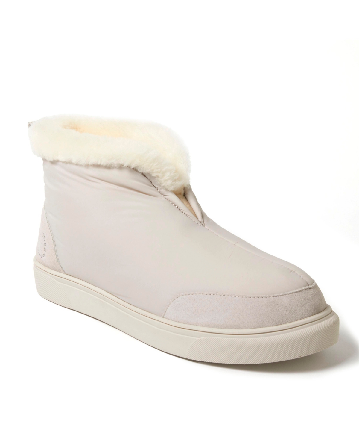 Click here for Dearfoams Mens Fireside by Shearling Warm Up Booti... prices