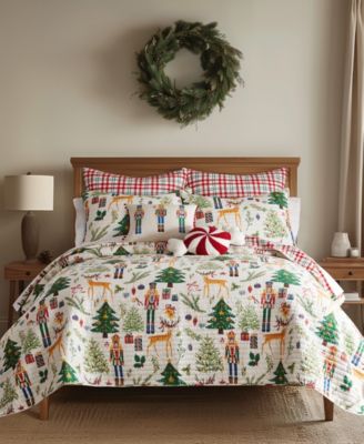 Click here for Levtex Nutcracker Reversible Quilt Sets prices
