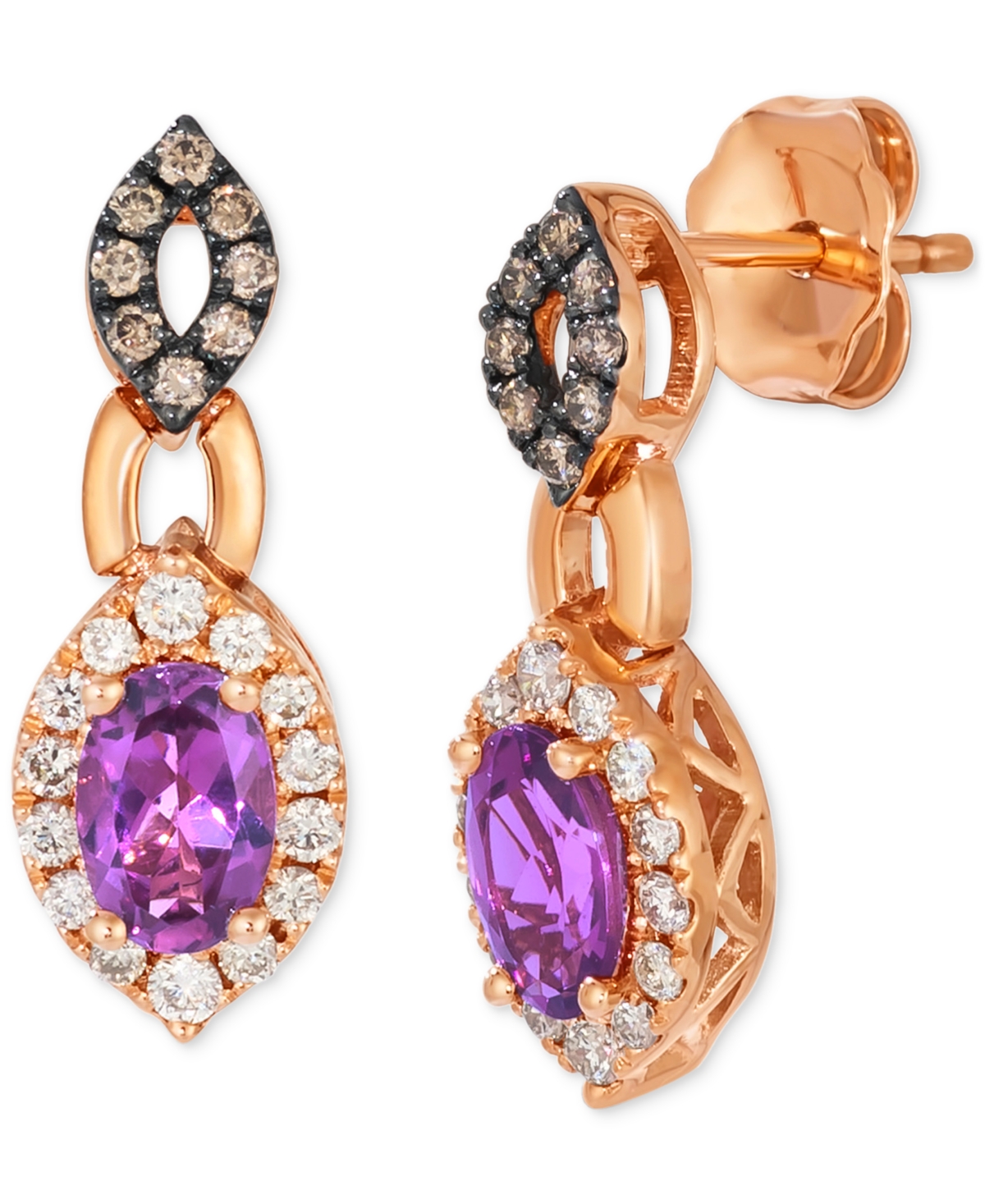 Click here for Le Vian Grape Amethyst (7/8 ct. t.w.) & Diamond (1... prices