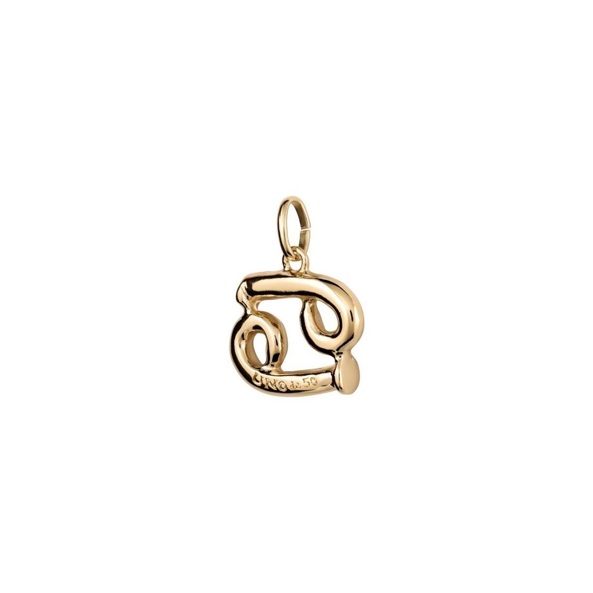Click here for UNOde50 Cancer Sign Metal Alloy Charms - Gold prices