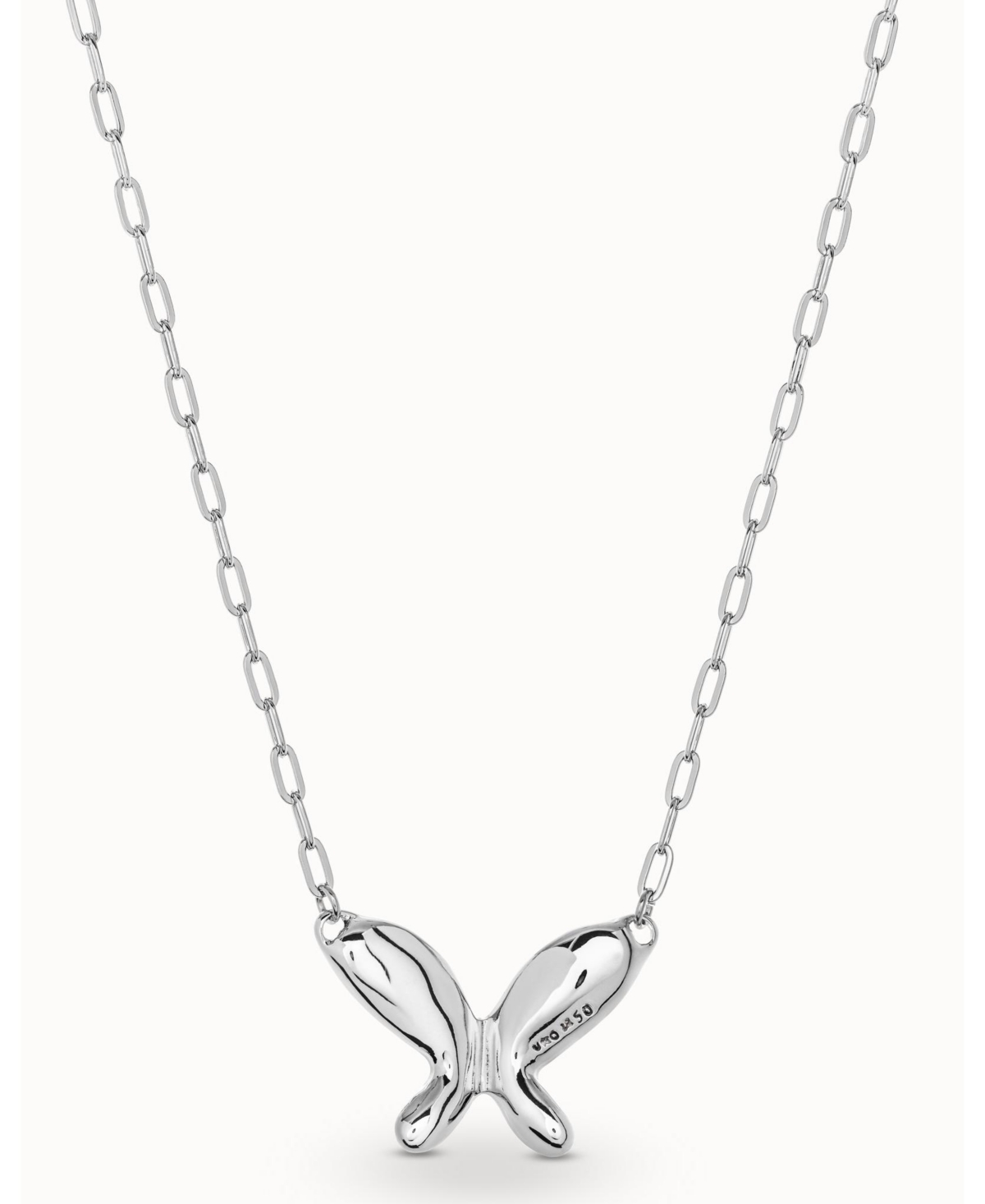 Click here for UNOde50 Butterfly Silver Plated Metal Alloy Neckla... prices