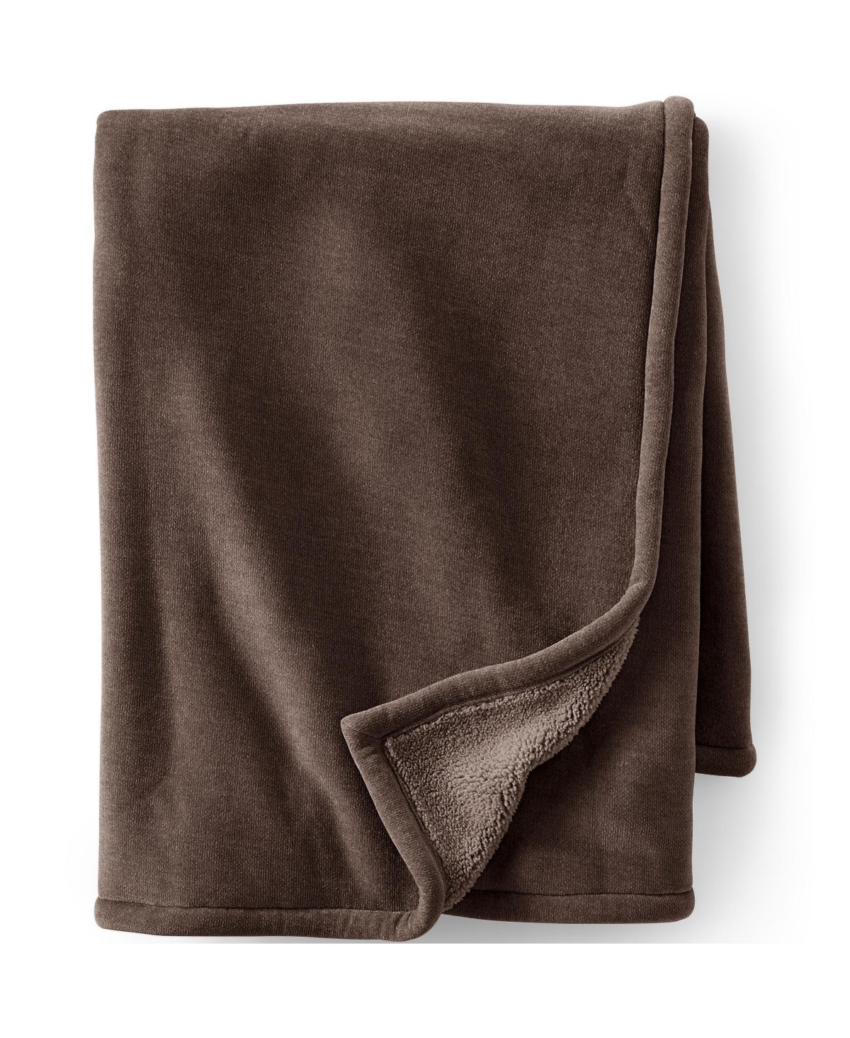 Click here for Lands End Chenille High Pile Throw Blanket - Rich... prices