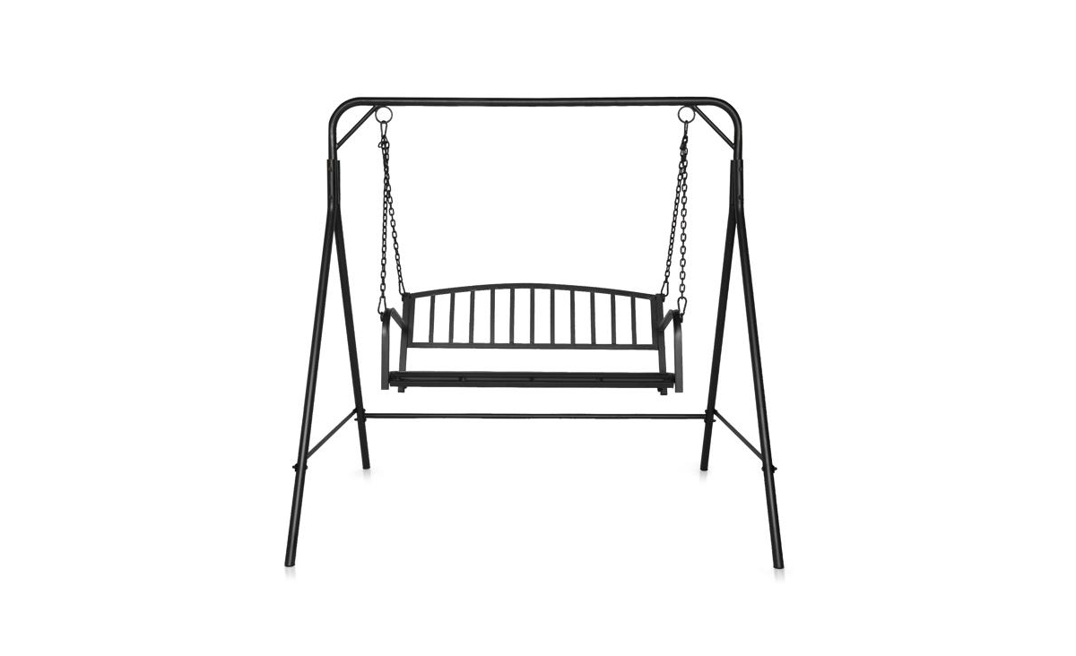 Click here for Slickblue Flat Top Garden Iron Swing Frame –... prices