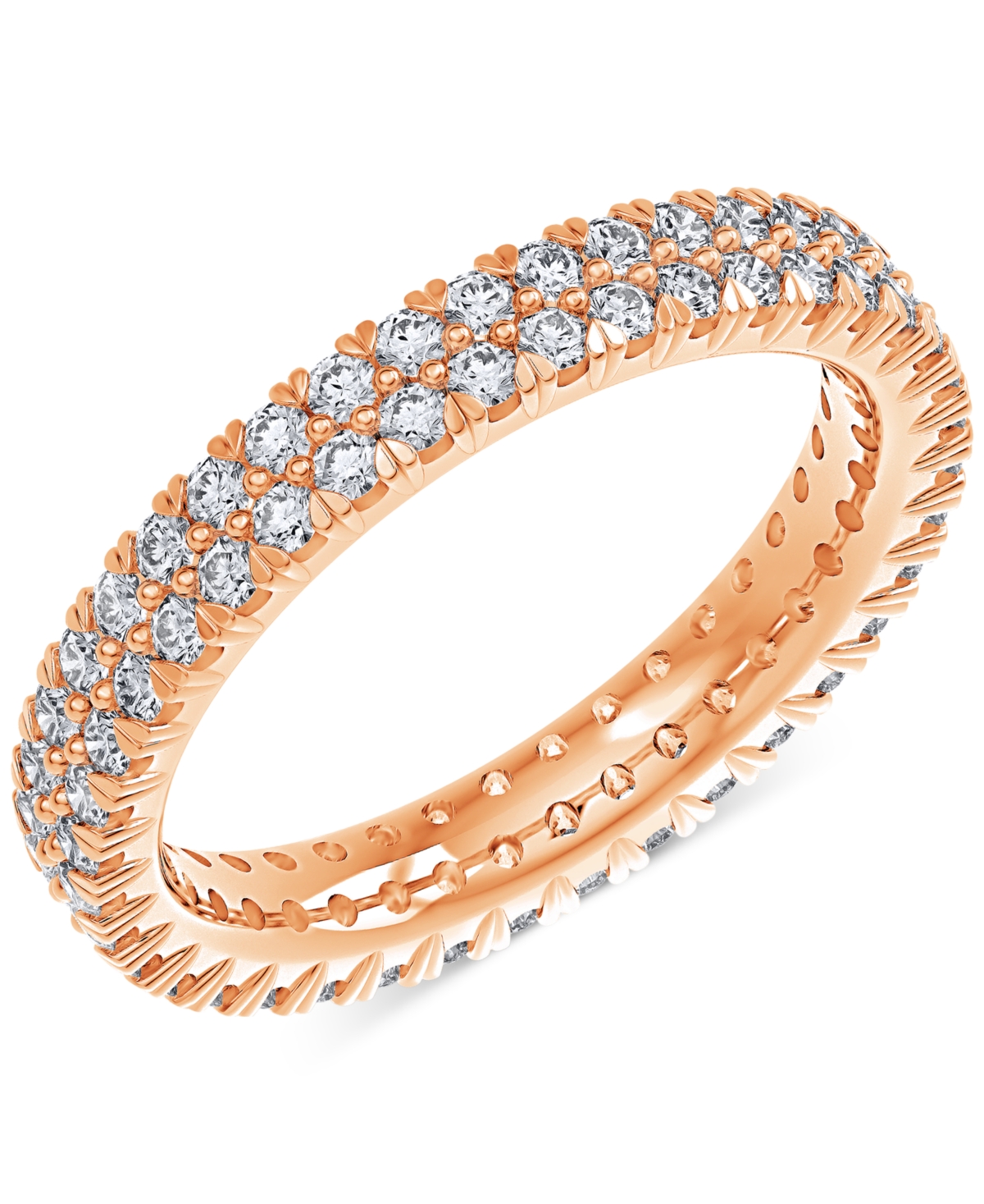 Click here for Diamond Eternity Ring (1 ct. t.w.) in Platinum  14... prices