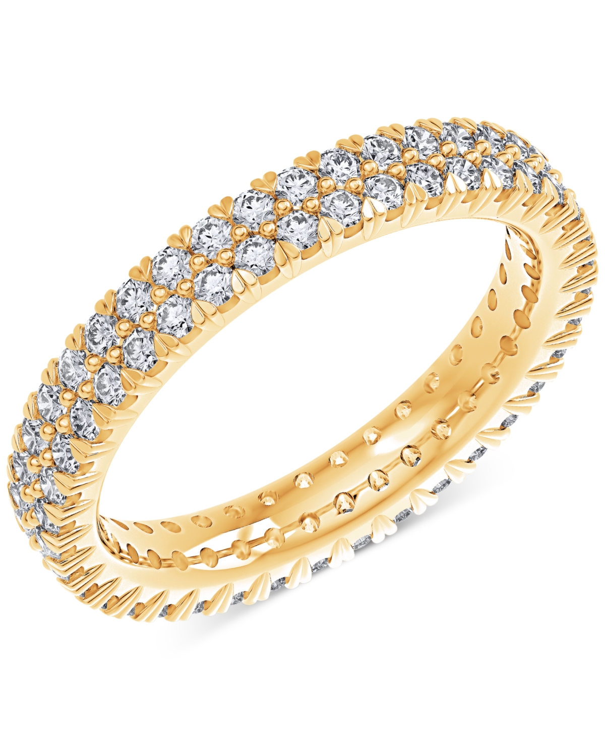 Click here for Diamond Eternity Ring (1 ct. t.w.) in Platinum  14... prices