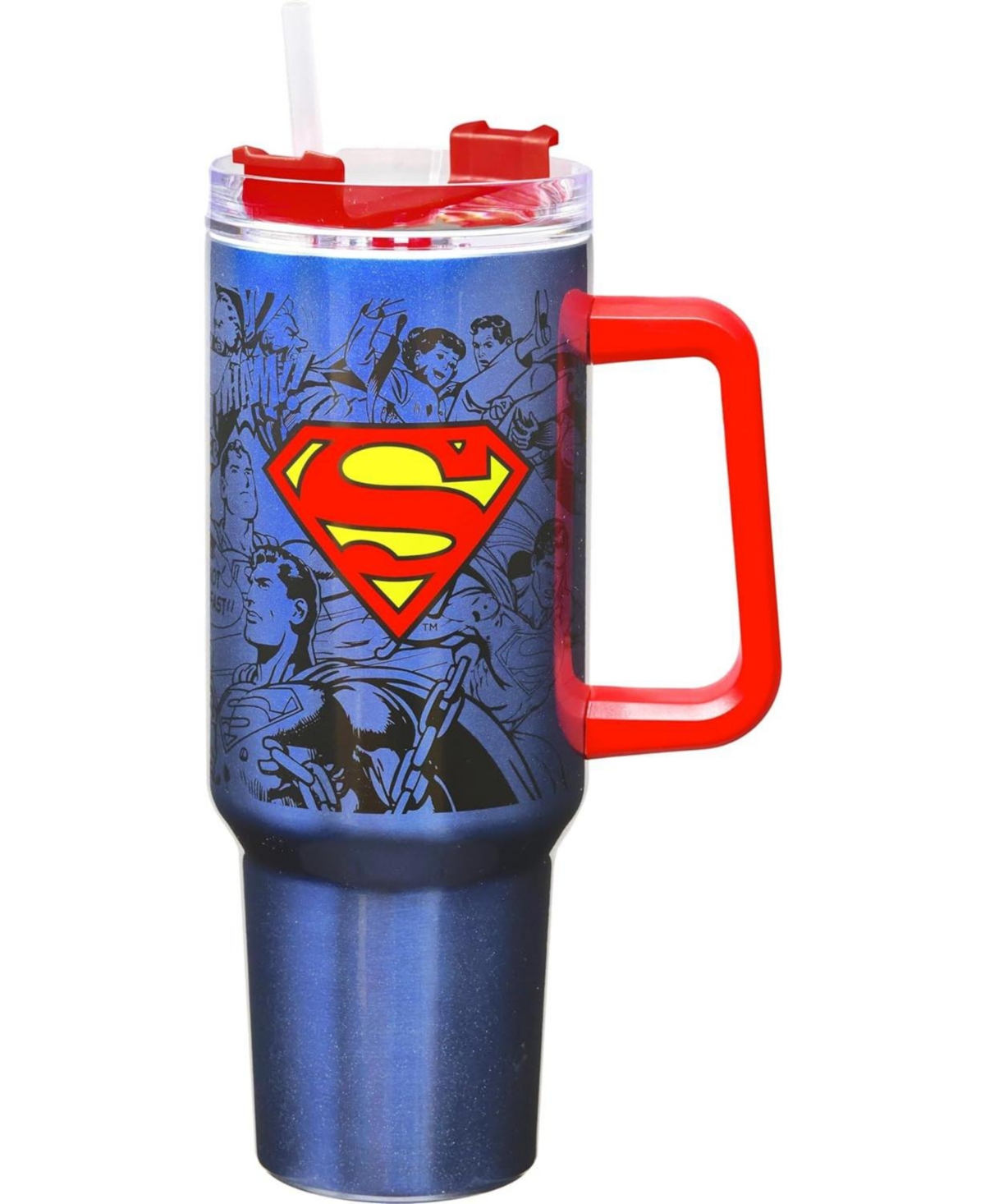 Click here for Spoontiques Superman Stainless Steel Double Wall T... prices