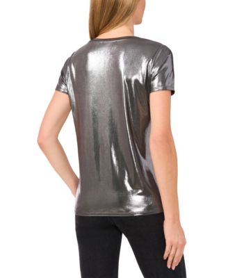 Metallic Tops - Macy's