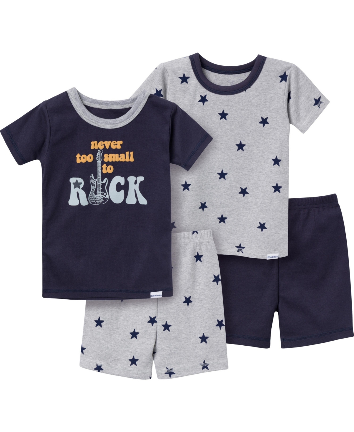 Click here for Gerber Baby Girls Top and Shorts Pajama Sets  4-Pi... prices