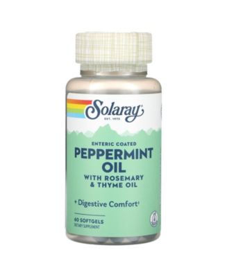 Solaray Peppermint Oil - 60 Softgels - Macy's