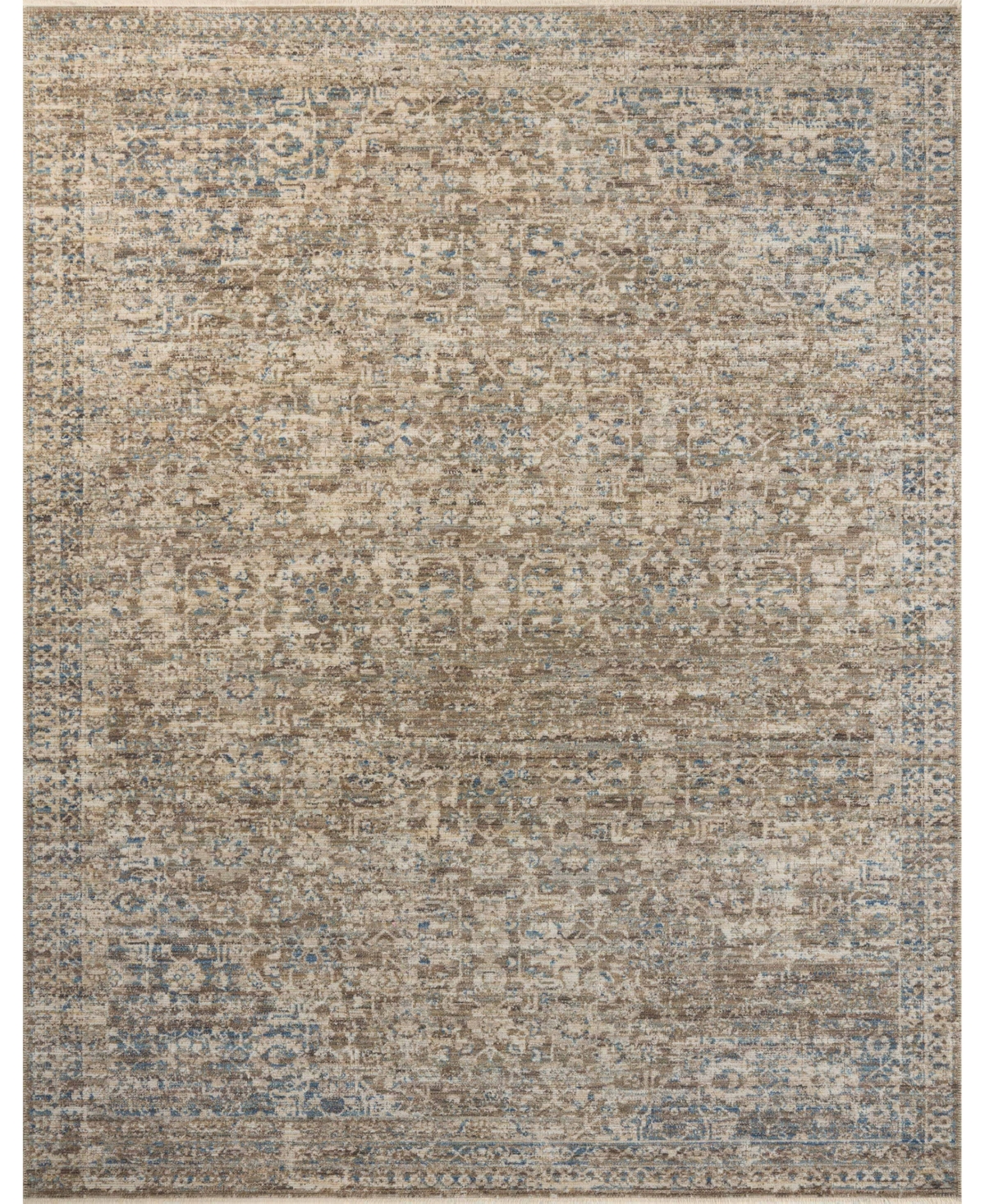 Click here for Loloi Heritage Her-05 13x16 Area Rug - Blue/Earth prices